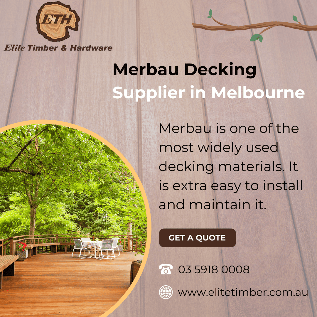Merbau decking supplier in Melbourne | Elite Timber